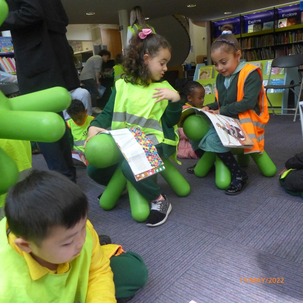 Reception Classes Visit Harlesden Library - John Keble C of E Primary ...