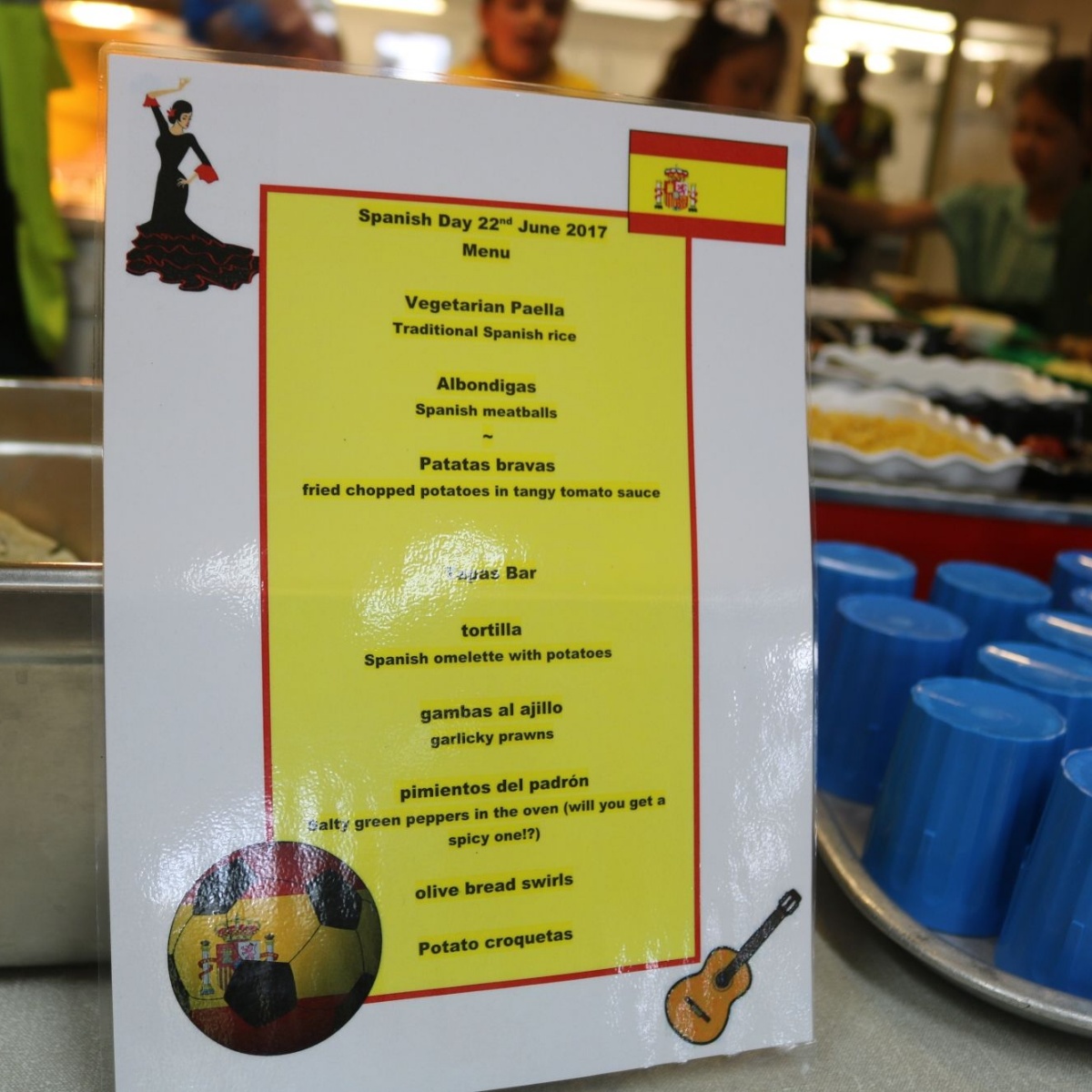 Almuerzo Español (Spanish Lunch) - John Keble C of E Primary School